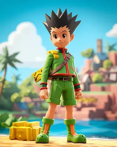 Pixar Style Hunter X Hunter App | PromptBase