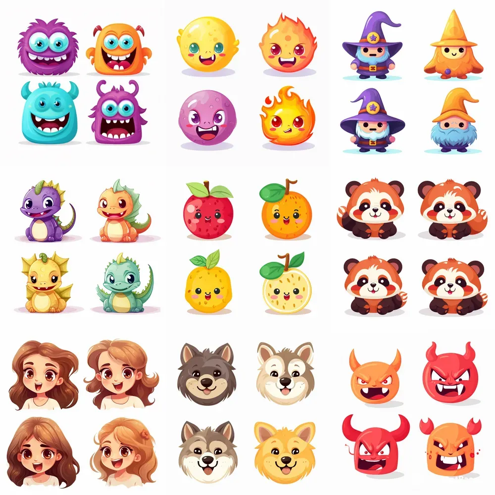 Cute Emojis Midjourney Prompt | PromptBase