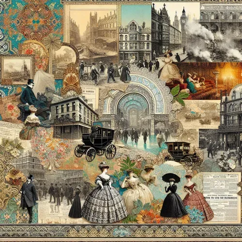 Victorian Collages Generator App | PromptBase