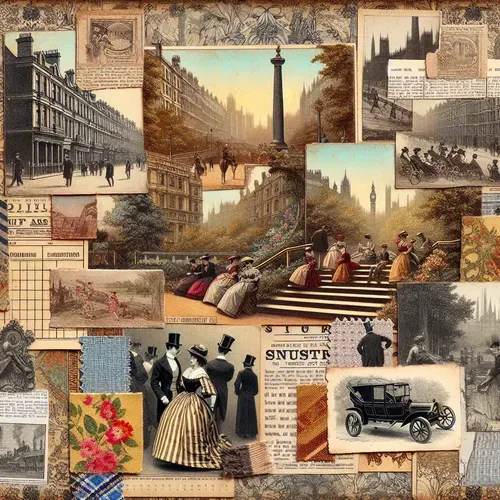 Victorian Collages Generator App | PromptBase