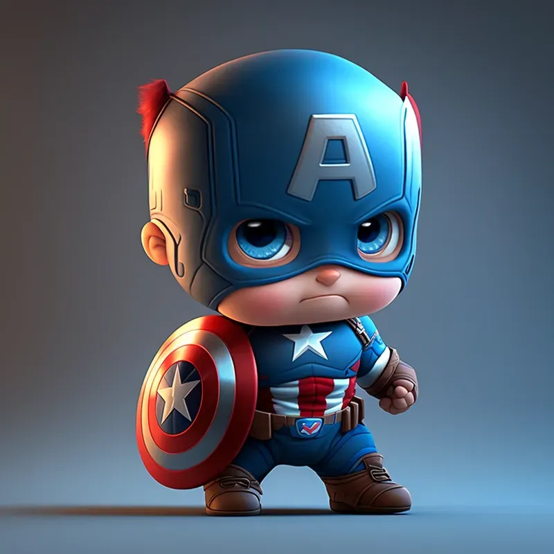 Tiny Marvel Characters Midjourney Prompt | PromptBase