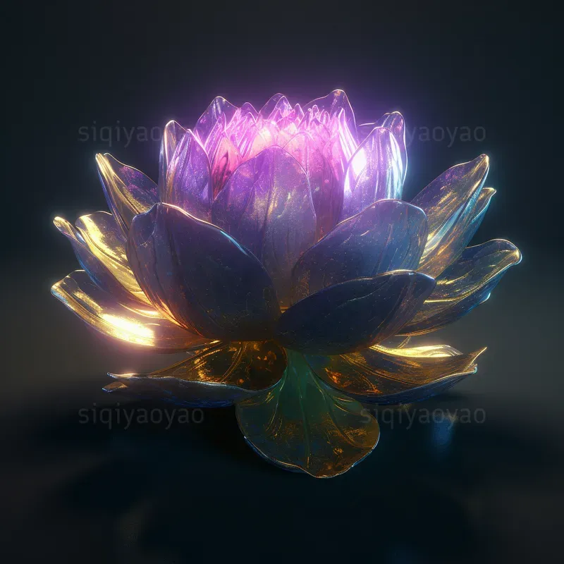 Futuristic Flower Wallpapers Midjourney Prompt | PromptBase