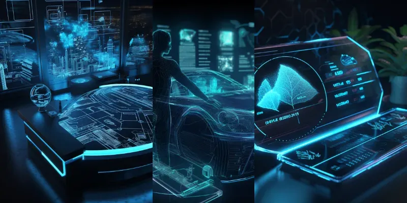 Futuristic Ar Interface Dashboards Midjourney Prompt | PromptBase