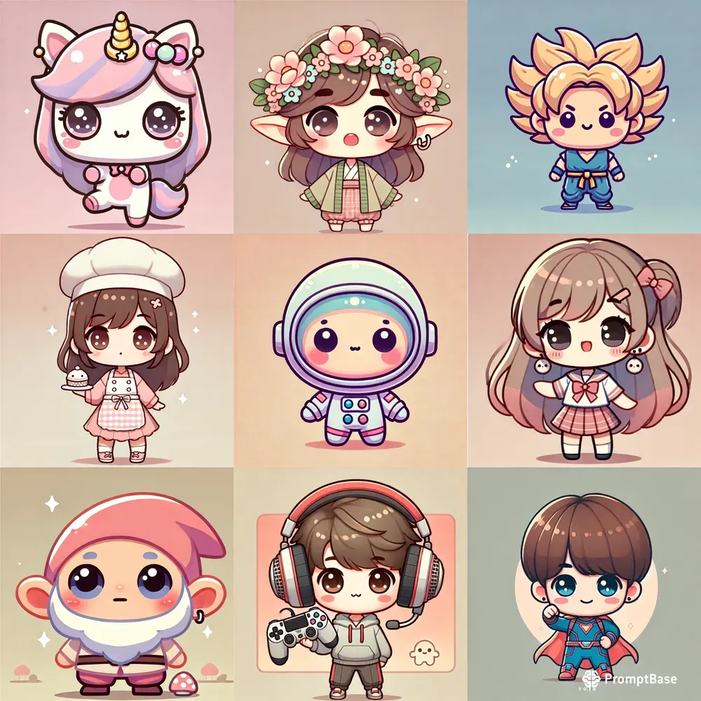 Adorable Kawaii Avatars DALL·E Prompt | PromptBase