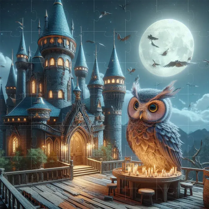 Adorable Animals In Fairy Tale Settings DALL·E Prompt | PromptBase