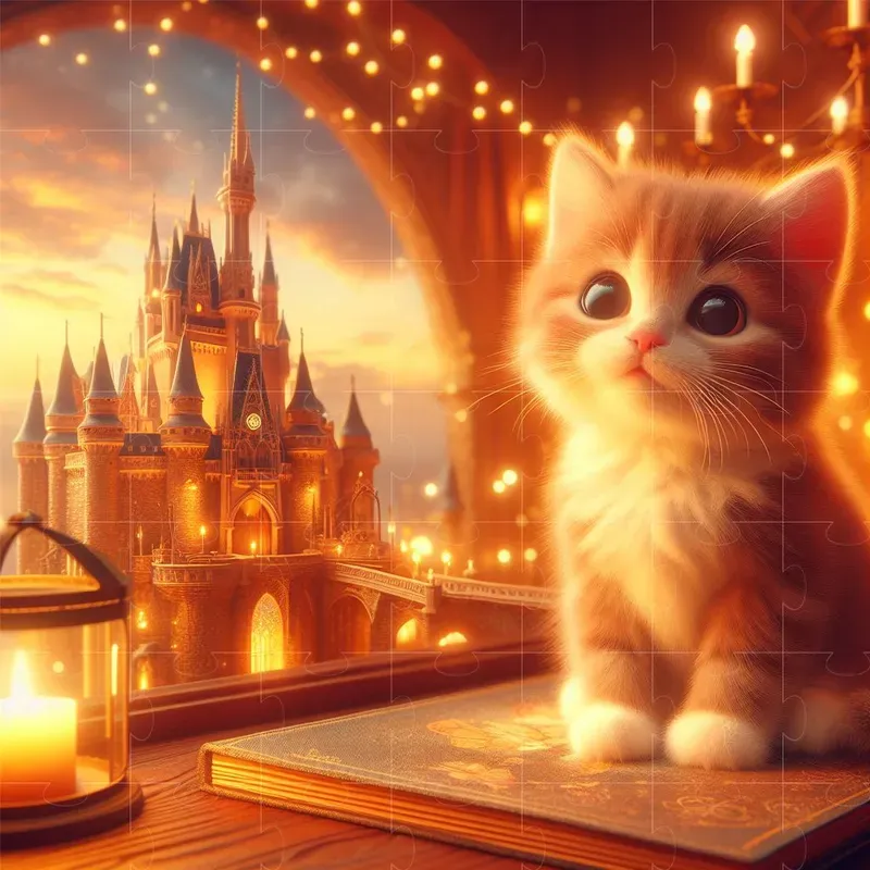 Adorable Animals In Fairy Tale Settings DALL·E Prompt | PromptBase