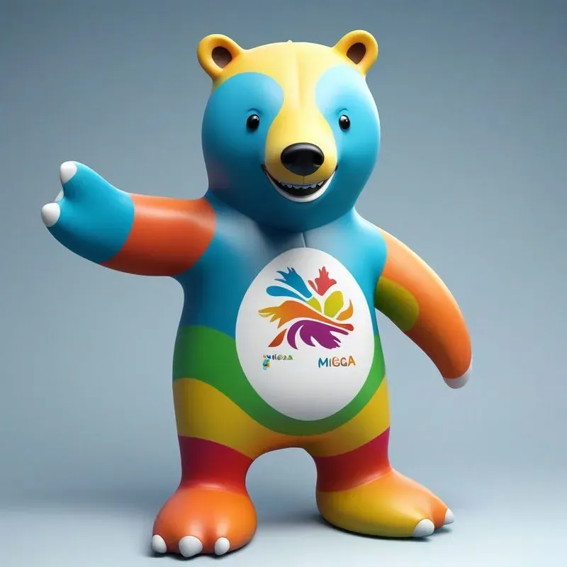3D Olympic Mascot Models With Ease Stable Diffusion Prompt | PromptBase