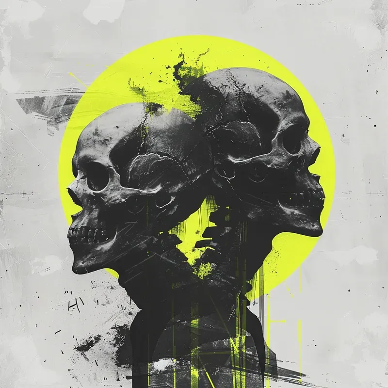 Dynamic Grunge Cover Art Midjourney Prompt | PromptBase