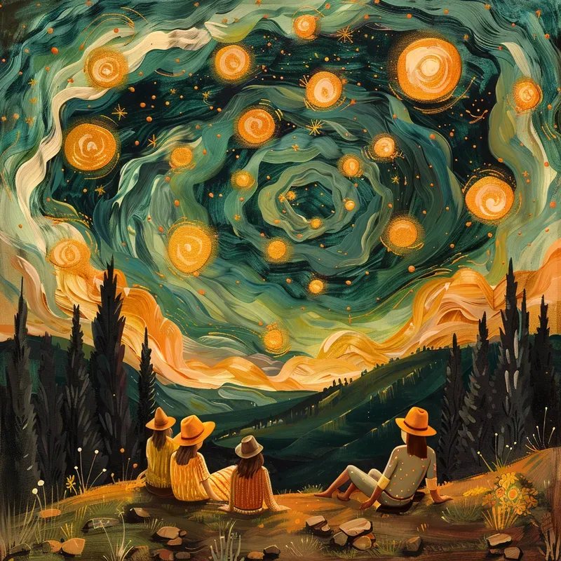 Traditional Minimal Folk Art Midjourney Prompt | PromptBase