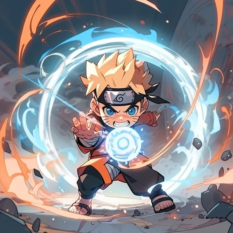 Ultimate Naruto Universe Chibi Series Midjourney Prompt | PromptBase