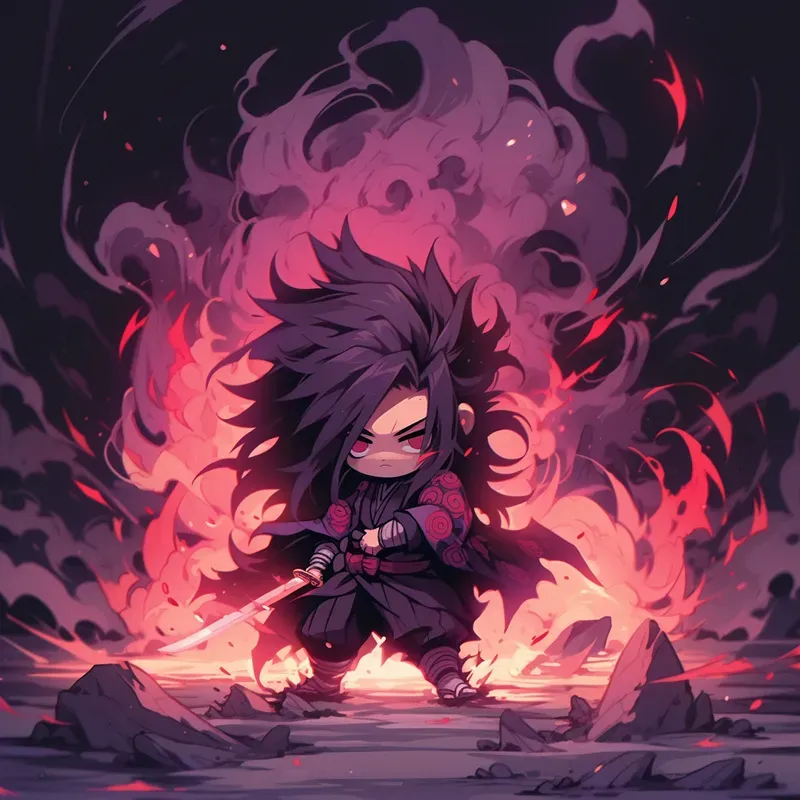 Ultimate Naruto Universe Chibi Series Midjourney Prompt | PromptBase