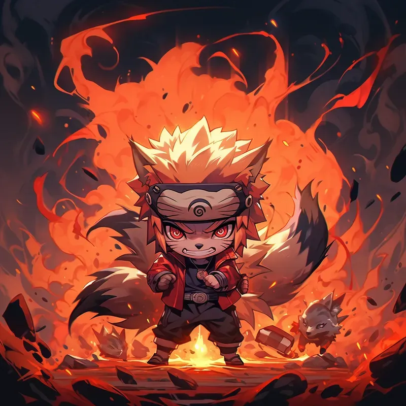 Ultimate Naruto Universe Chibi Series Midjourney Prompt | PromptBase