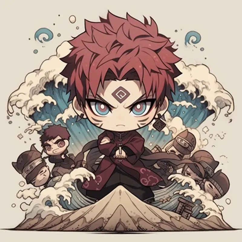 Ultimate Naruto Universe Chibi Series Midjourney Prompt | PromptBase