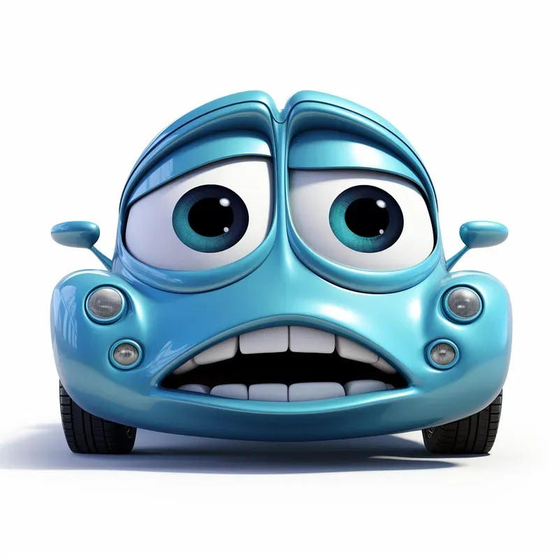 Animate Car Emotions Midjourney Prompt | PromptBase