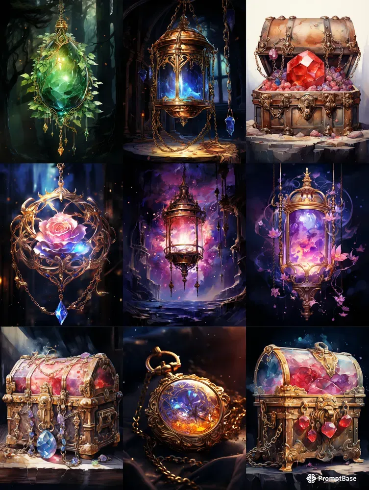 Fantasy Magic Objects Midjourney Prompt | PromptBase