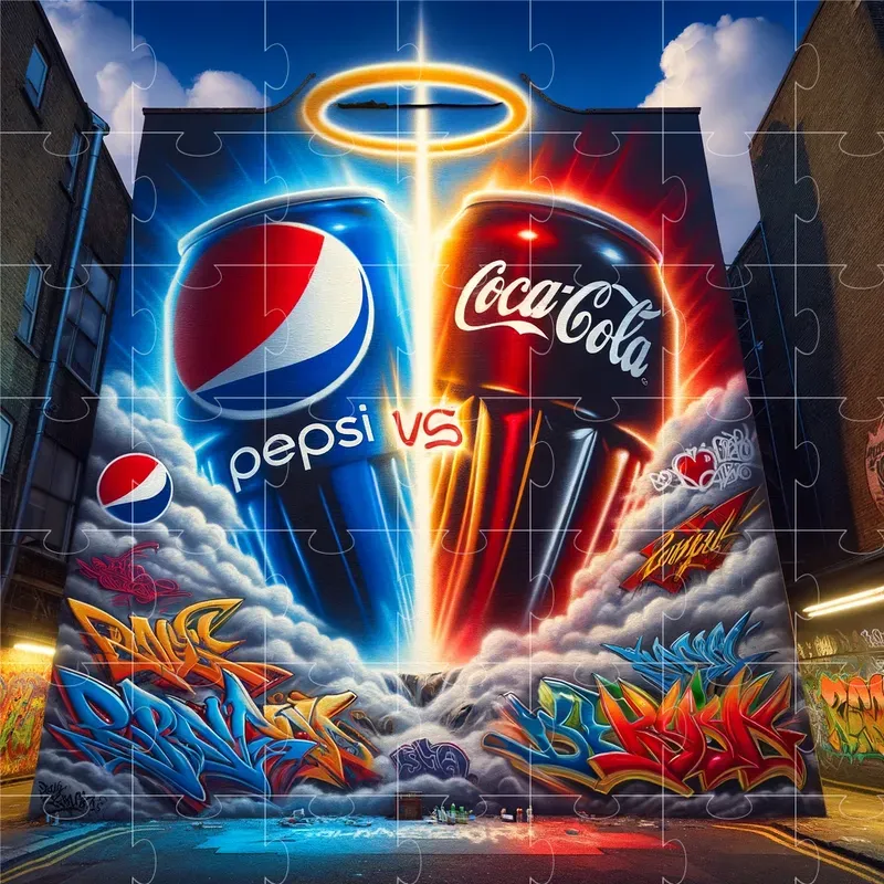 Fast Food Bright Street Art Graffiti DALL·E Prompt | PromptBase