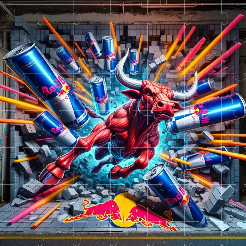 Fast Food Bright Street Art Graffiti DALL·E Prompt | PromptBase