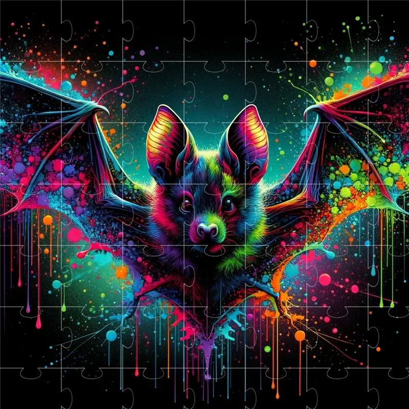 Trippy Ink Art - Exotic Animals DALL·E Prompt | PromptBase