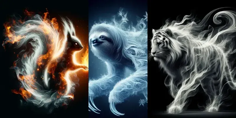 Mysterious Animal Shapeshifters DALL·E Prompt | PromptBase