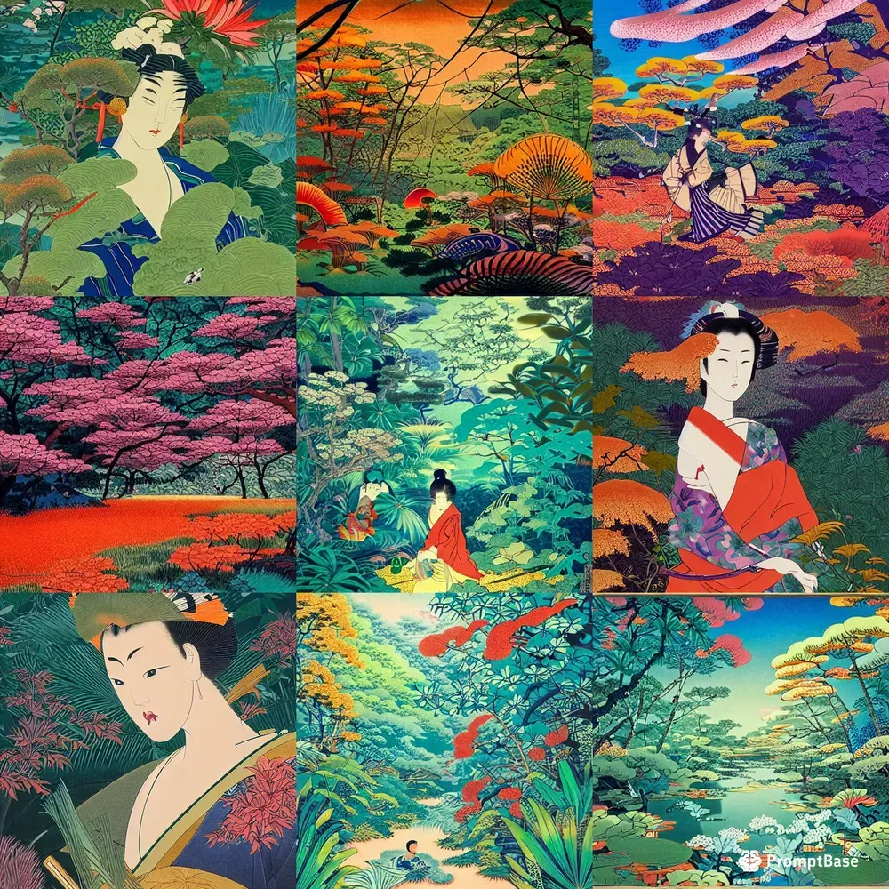 Japanese Magic Fusions Stable Diffusion Prompt | PromptBase