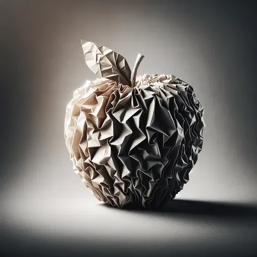 Crumpled Paper Generator App | PromptBase