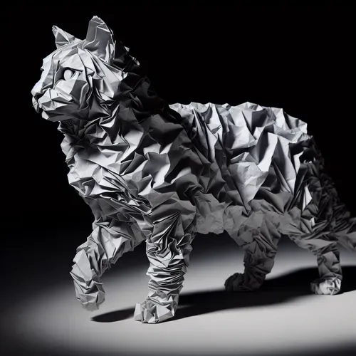 Crumpled Paper Generator App | PromptBase