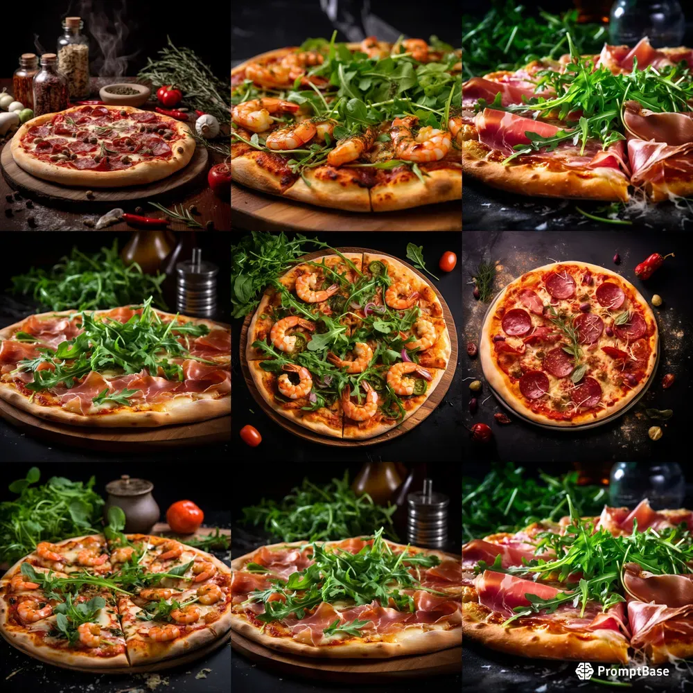 Beautiful Pizza Photos Midjourney Prompt | PromptBase