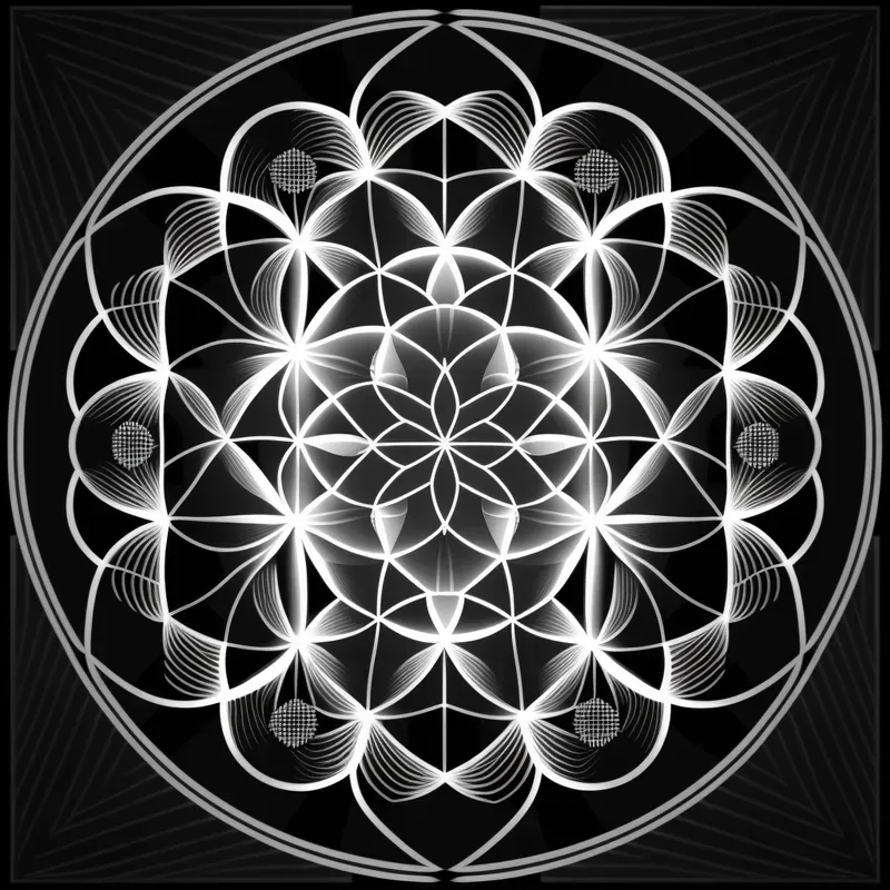 Spiritual Geometry Designs Midjourney Prompt | PromptBase