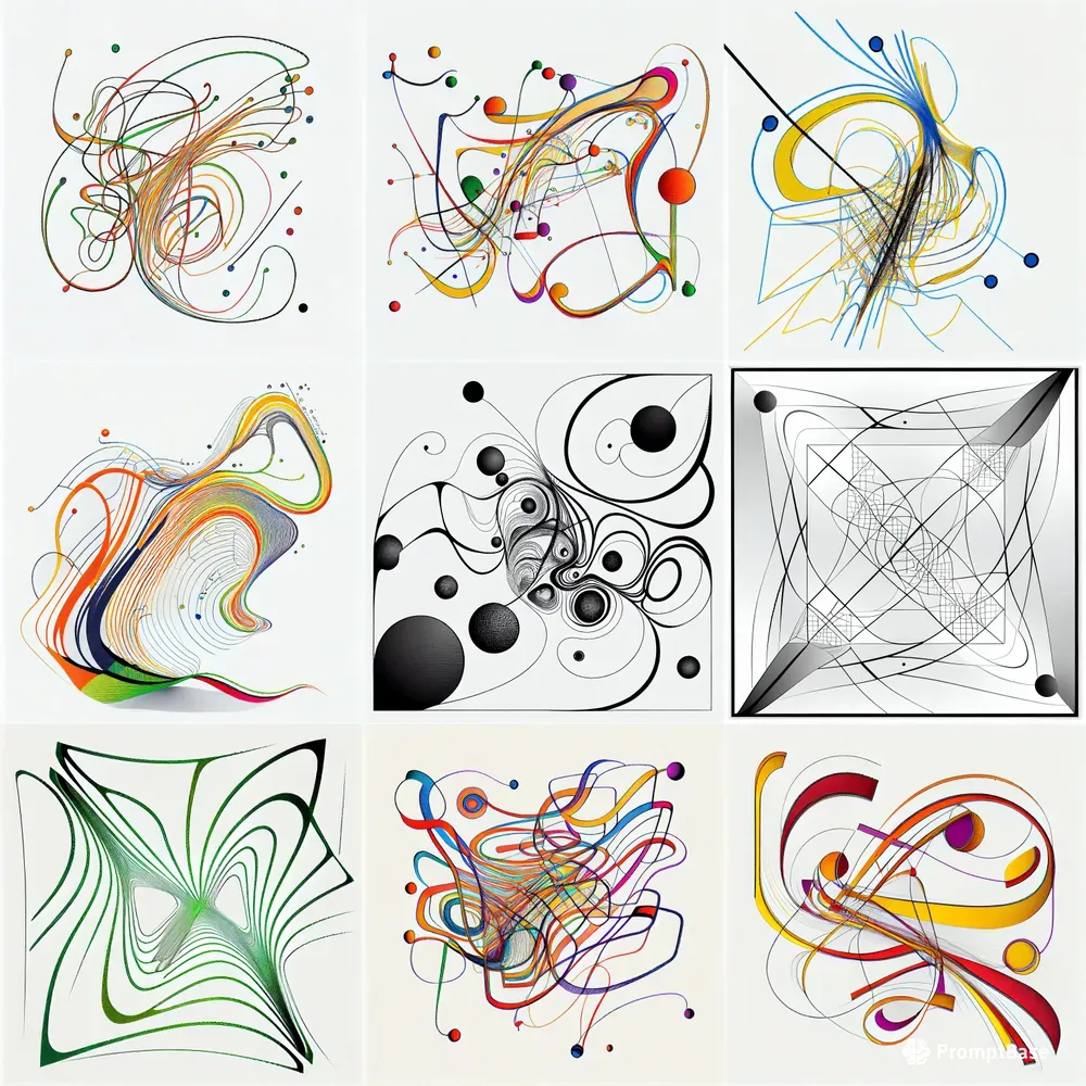 Abstract Computer Art Midjourney Prompt | PromptBase