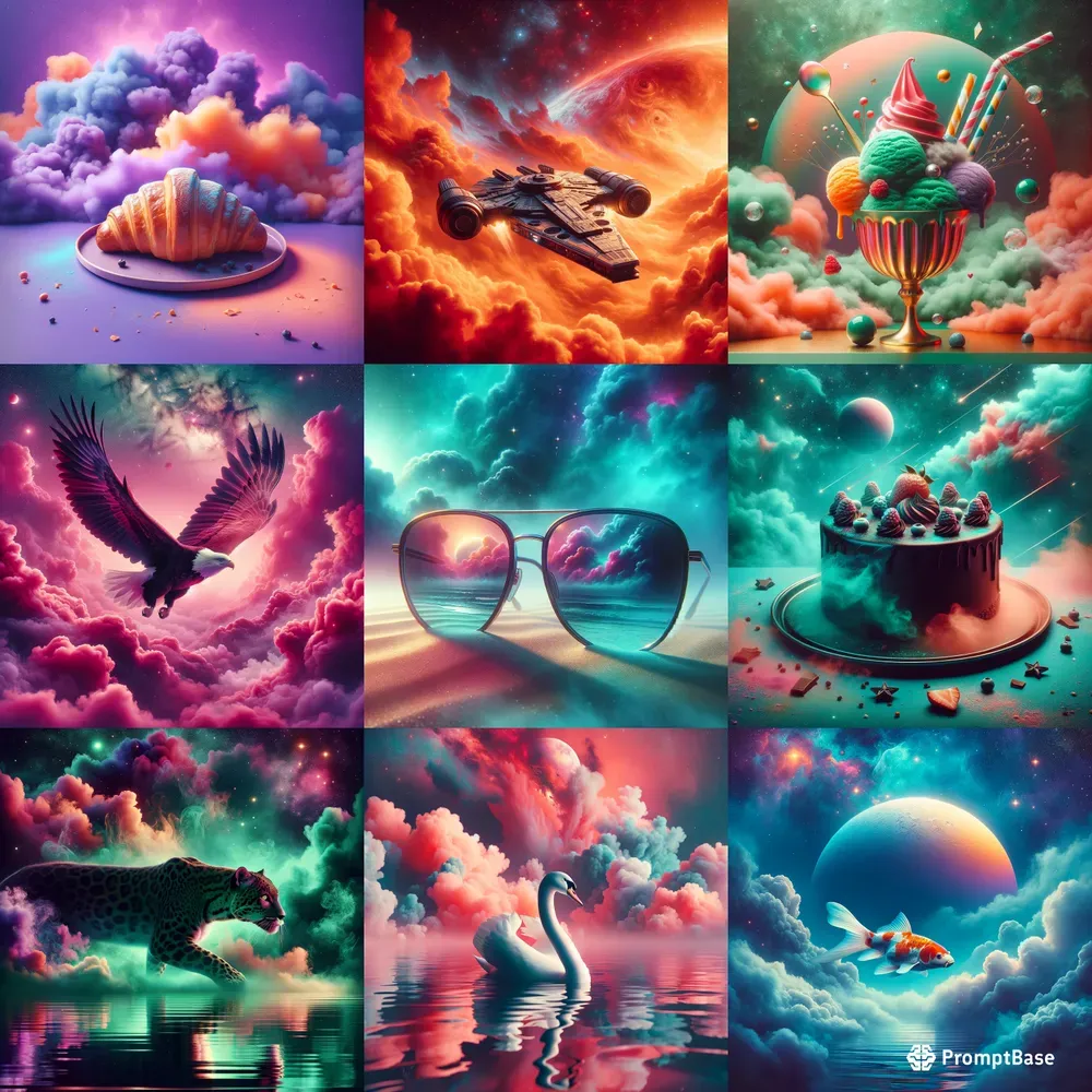 Cinematic Cosmic Albums DALL·E Prompt | PromptBase