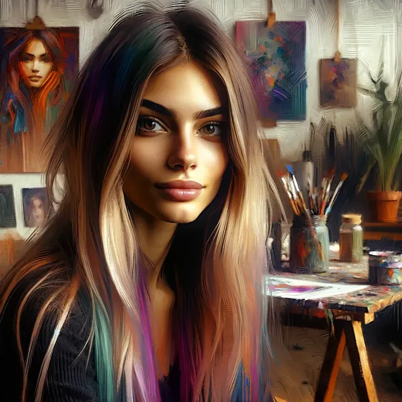 Custom Portraits Dynamic Faces Style DALL·E Prompt | PromptBase