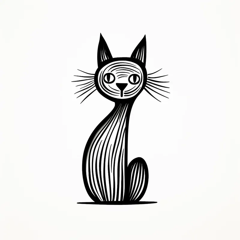 One Line Doodle Art Midjourney Prompt | PromptBase