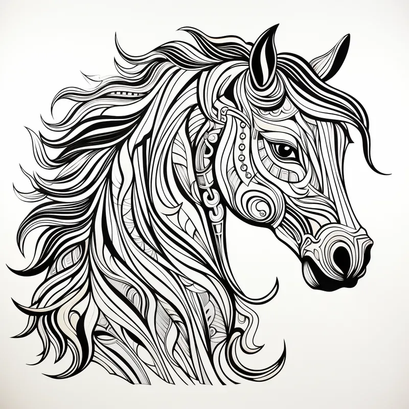 One Line Doodle Art Midjourney Prompt | PromptBase