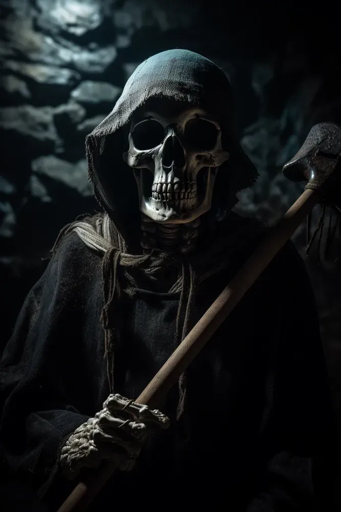 Skeleton Realistic Character Portraits Midjourney Prompt | PromptBase