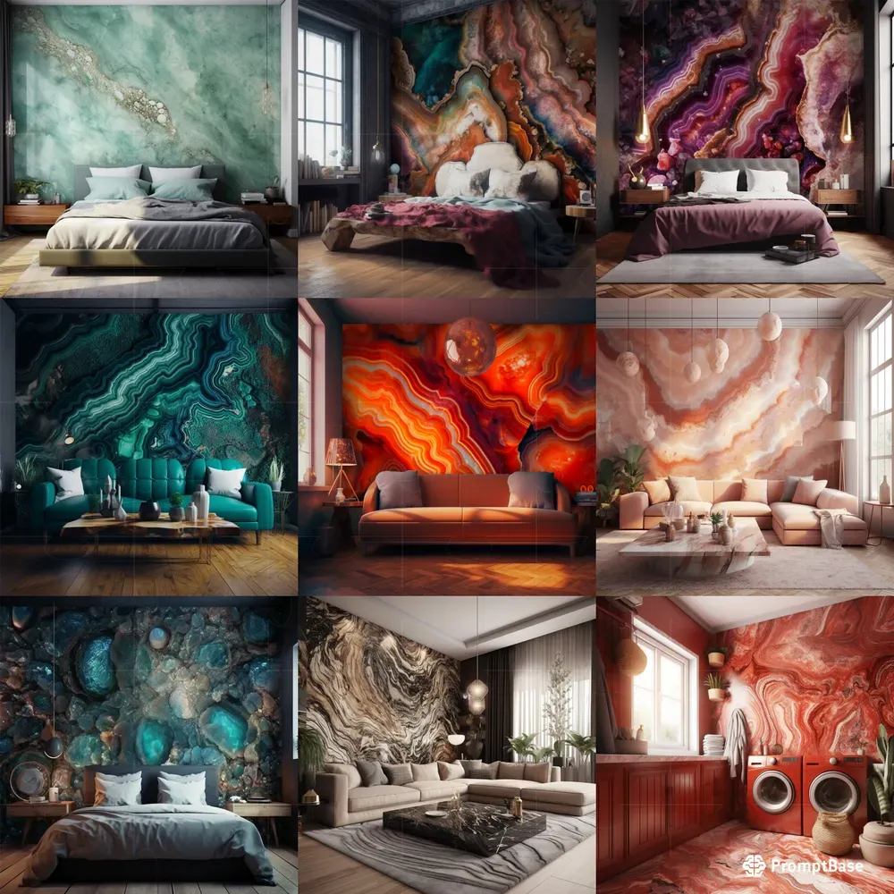 Crystal Interior Design Midjourney Prompt | PromptBase