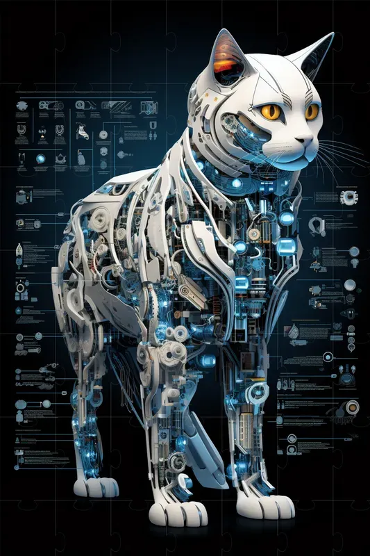 3D Cyborg Animals Midjourney Prompt | PromptBase