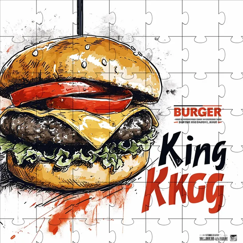 Fast Foods With Text Midjourney Prompt | PromptBase