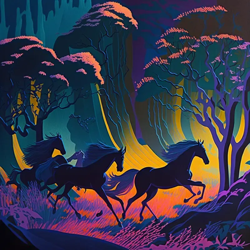 Classic Animated Movie Backgrounds Midjourney Prompt | PromptBase