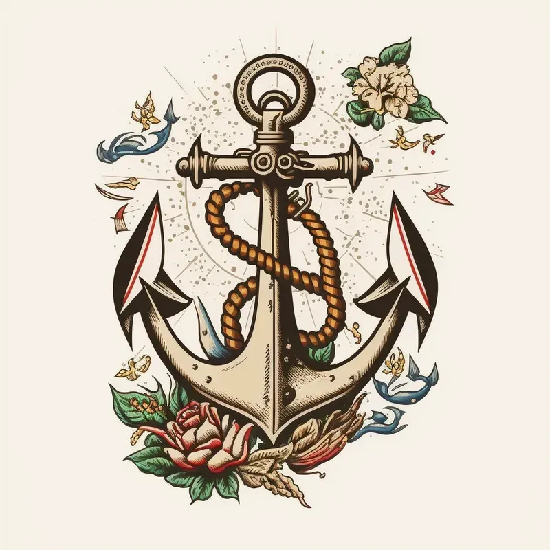 Tattoos For Sailors And Rockers Midjourney Prompt | PromptBase