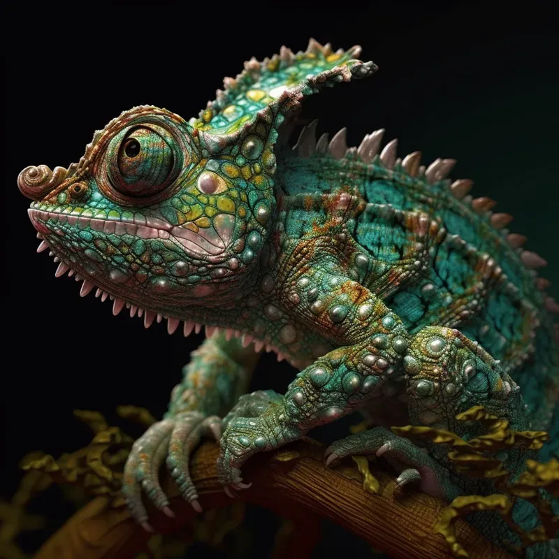 Realistic Fractal Animals Midjourney Prompt | PromptBase