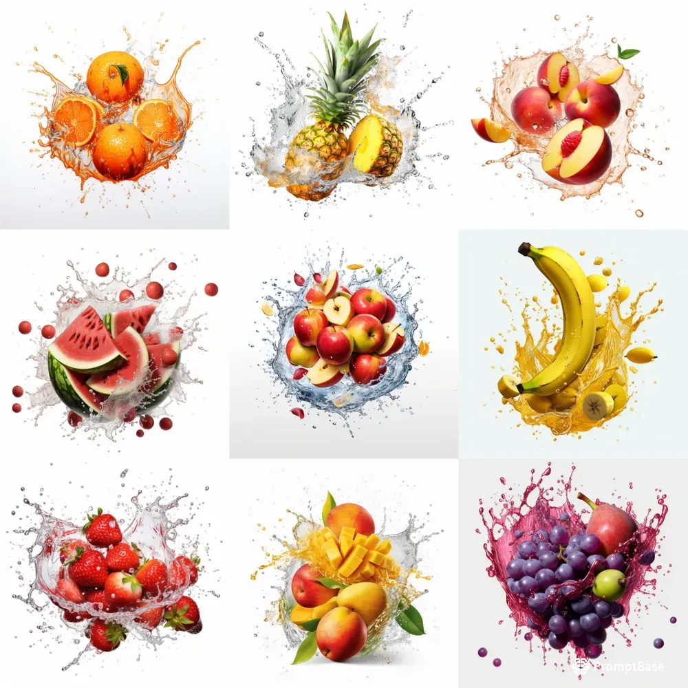 Fruit Collections Midjourney Prompt | PromptBase