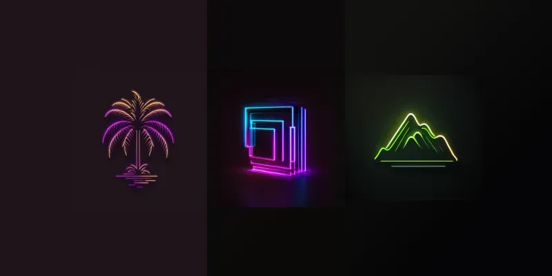 Custom Neon Sign Logos Midjourney Prompt | PromptBase