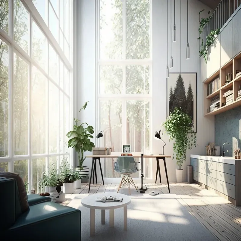 Modern Interior Design Home Renderings Midjourney Prompt | PromptBase