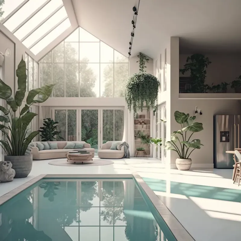 Modern Interior Design Home Renderings Midjourney Prompt | PromptBase