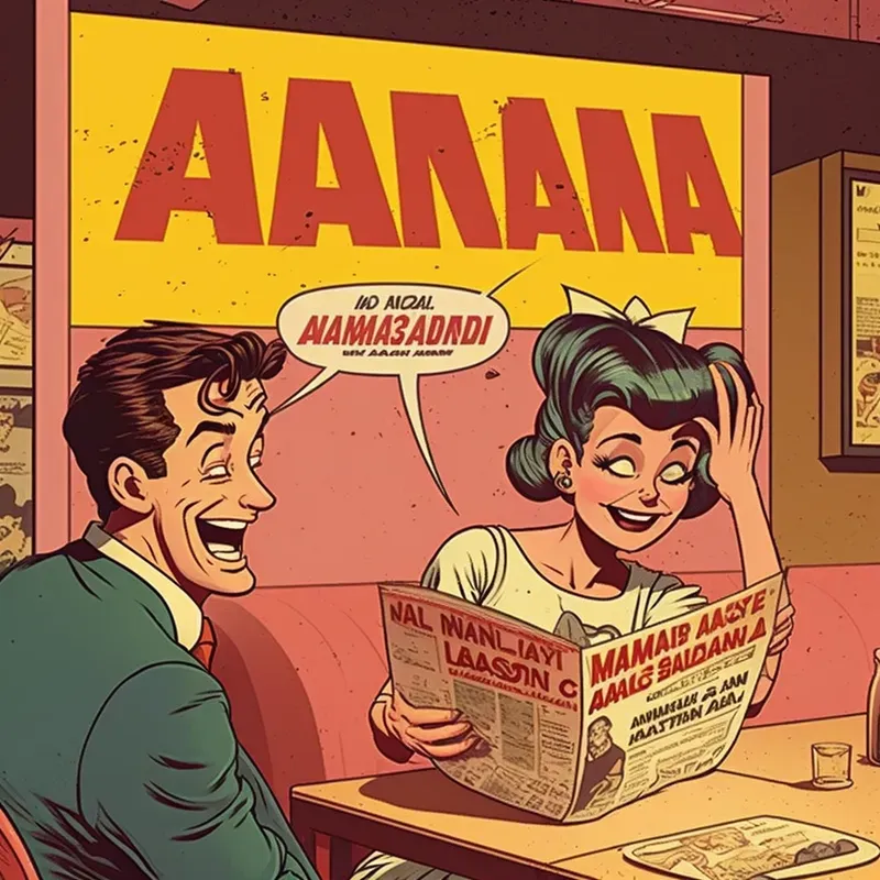 Mad Magazine Style Comics Midjourney Prompt | PromptBase