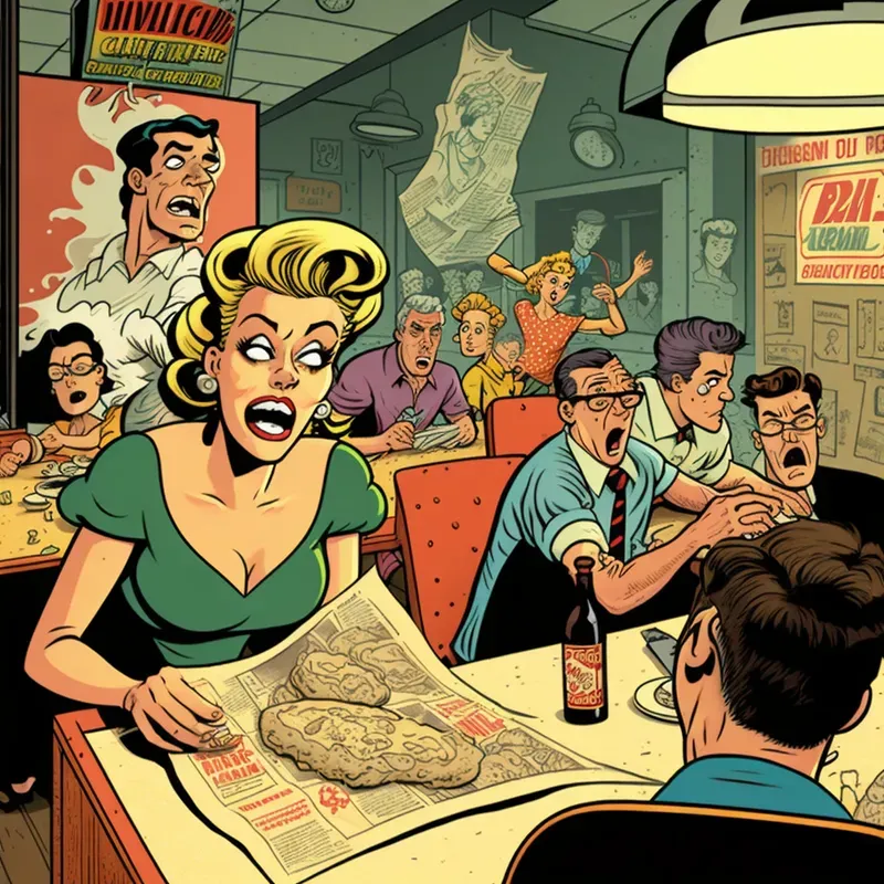 Mad Magazine Style Comics Midjourney Prompt | PromptBase