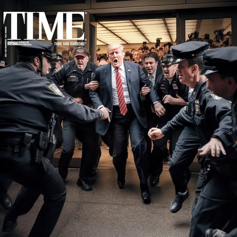 Time Magazine Style Breaking News Cover Midjourney Prompt | PromptBase