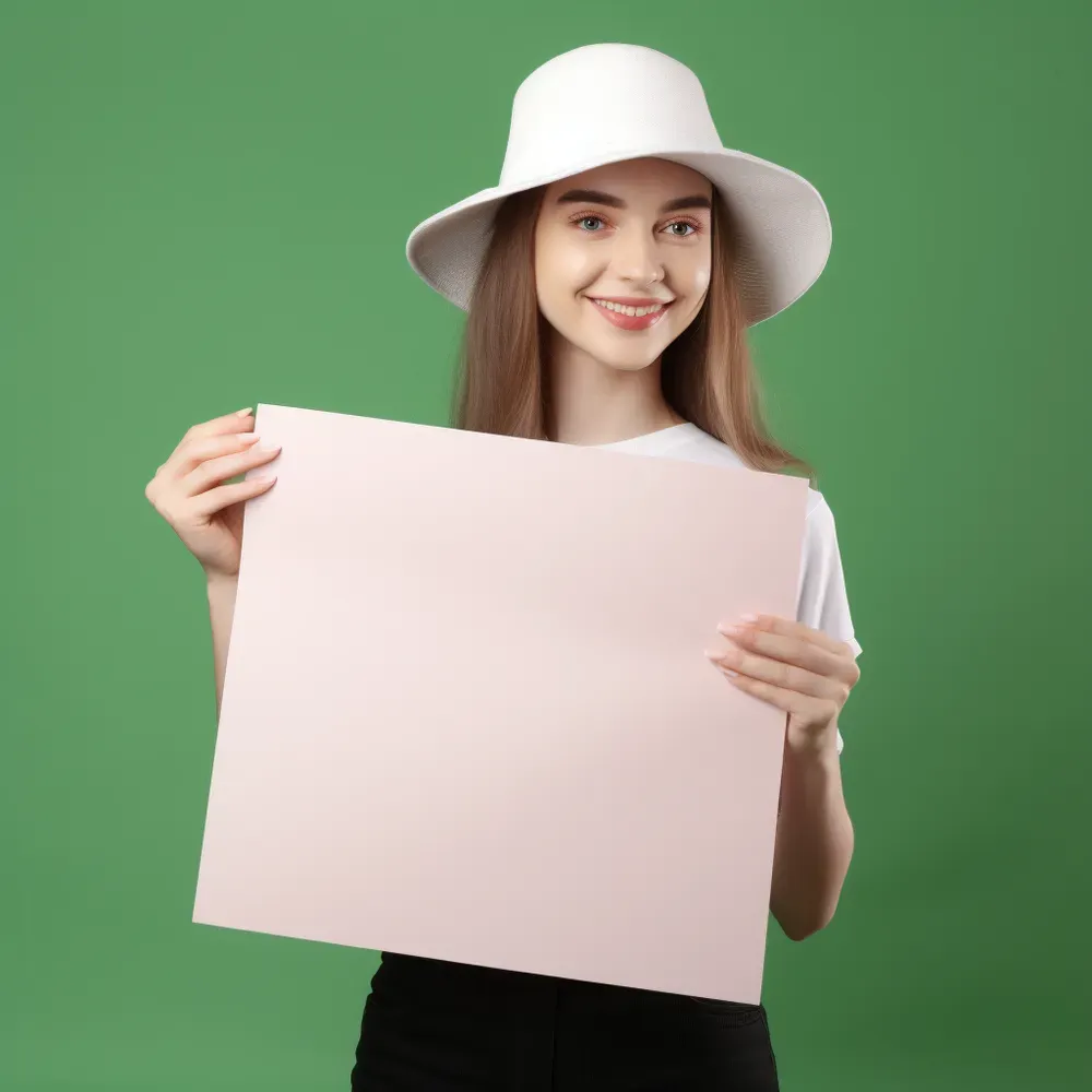 Studio Model Sign Mockups Midjourney Prompt | PromptBase