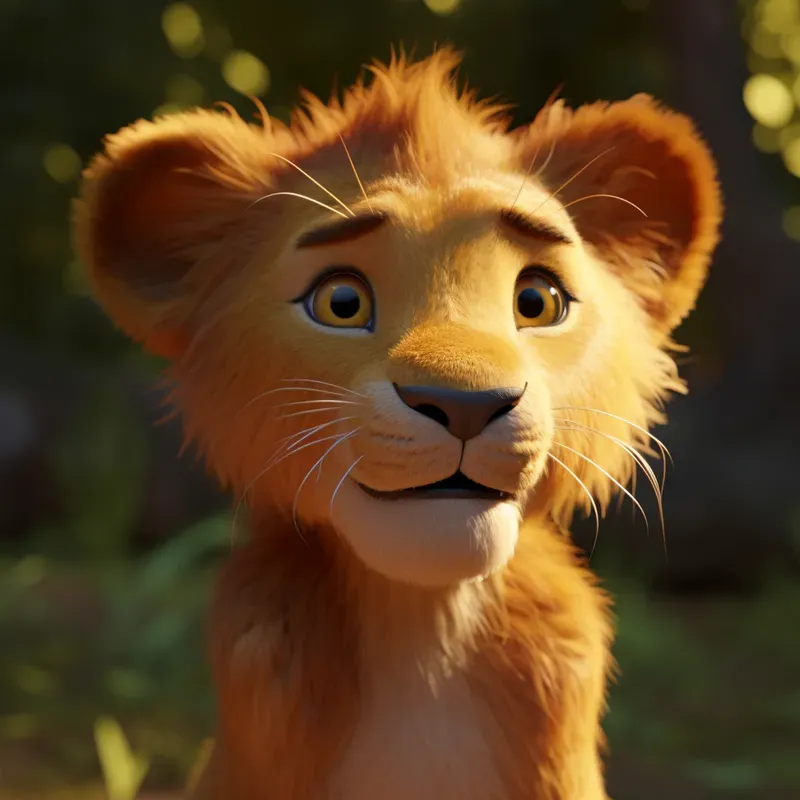 Pixar Animal Illustrations Midjourney Prompt | PromptBase