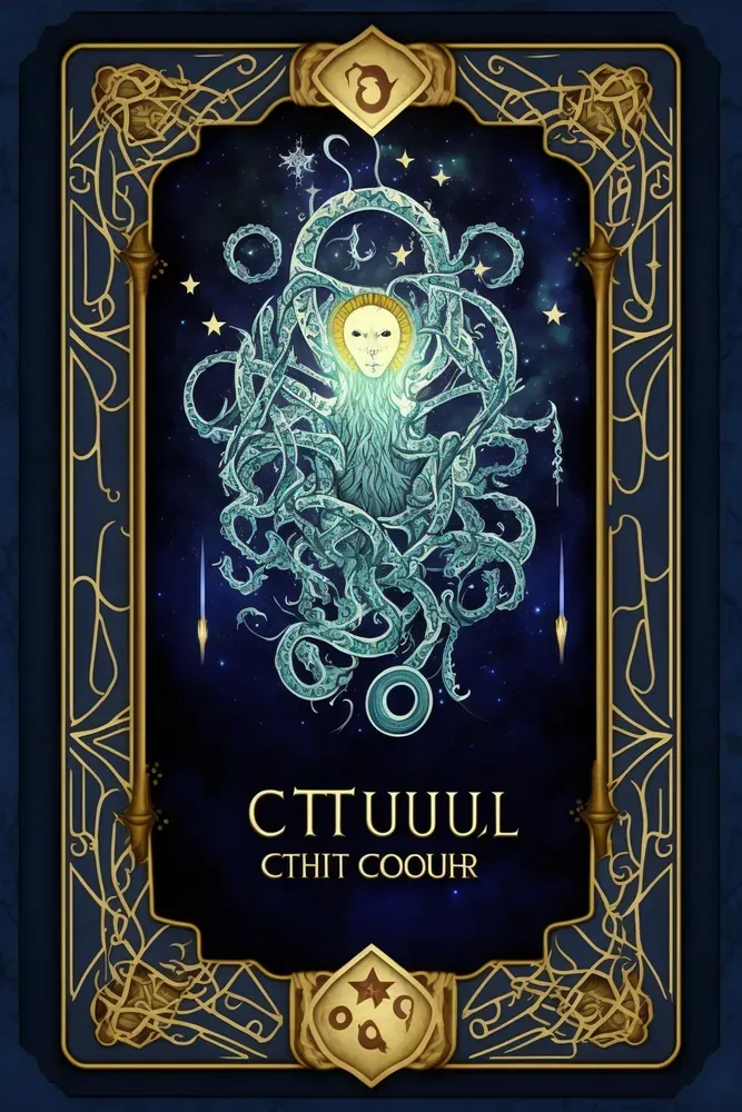 Magical Cthulhu Tarot Cards Midjourney Prompt | PromptBase